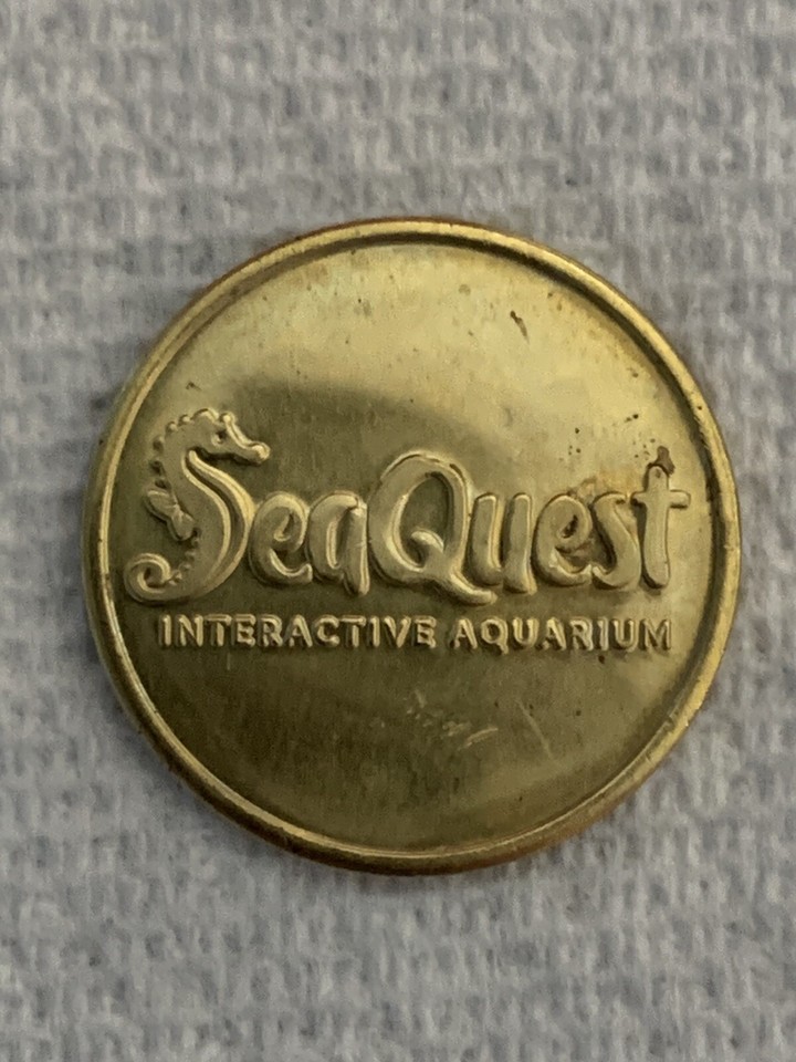 SeaQuest Interactive Aquarium 2017 Token Coin | eBay