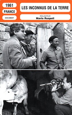 FICHE CINEMA : MARIO RUSPOLI - INCONNUS DE LA TERRE (LES) - 1961 | eBay