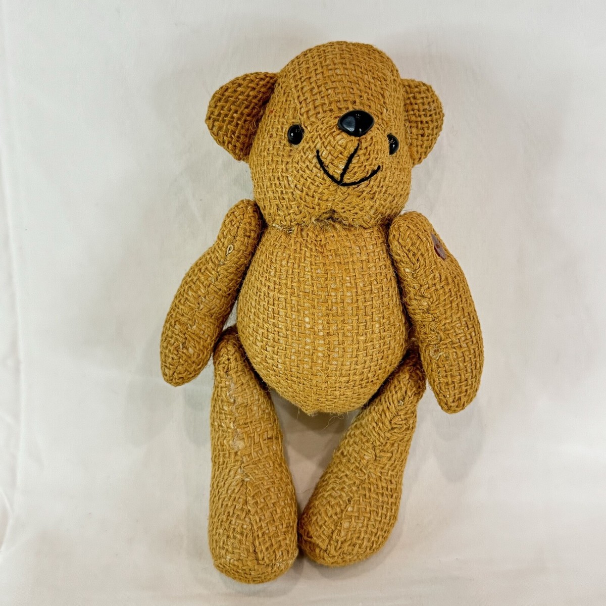 Burlap Teddy Bear Clip Art