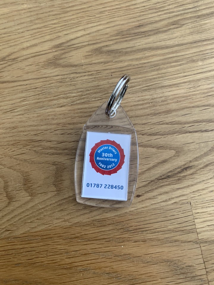 MITSUBISHI Dealer Car Logo keyring keychain MASTER DRIERS 1982-2012 ...