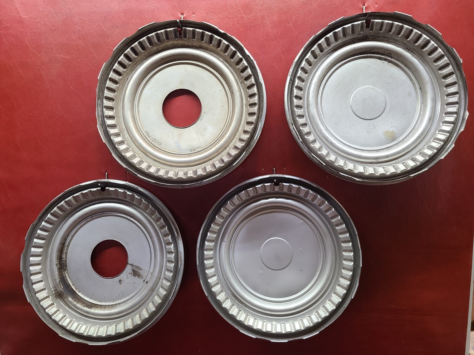 1975-1990 Chevy 4x4 Hubcaps 15" Set of 4 Truck Wheel Covers K20 K30 3/4 ...