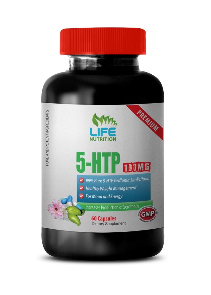 Amino Acid Tablet - Pure 5-HTP 99% 100mg - Improved Life Quality Caps ...