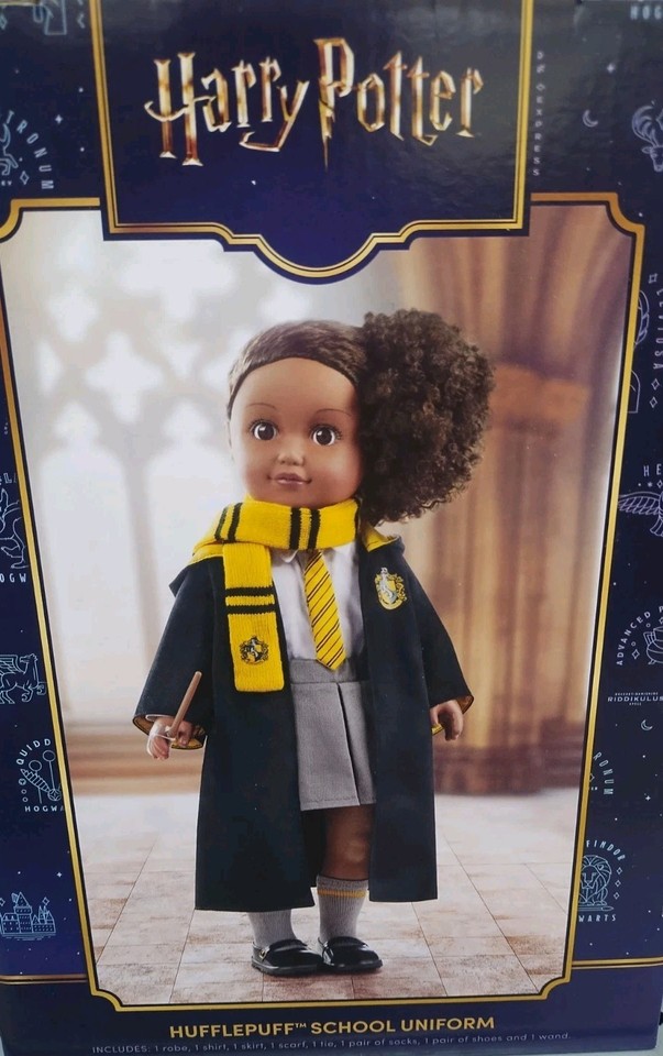 HUFFLEPUFF Harry Potter School Uniform 18" Dolls Robe Shirt Socks Shoes ...