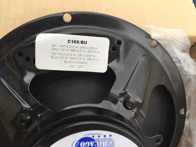 3 PCS. - QUAM C10X/BU LOUDSPEAKER - for sale online | eBay