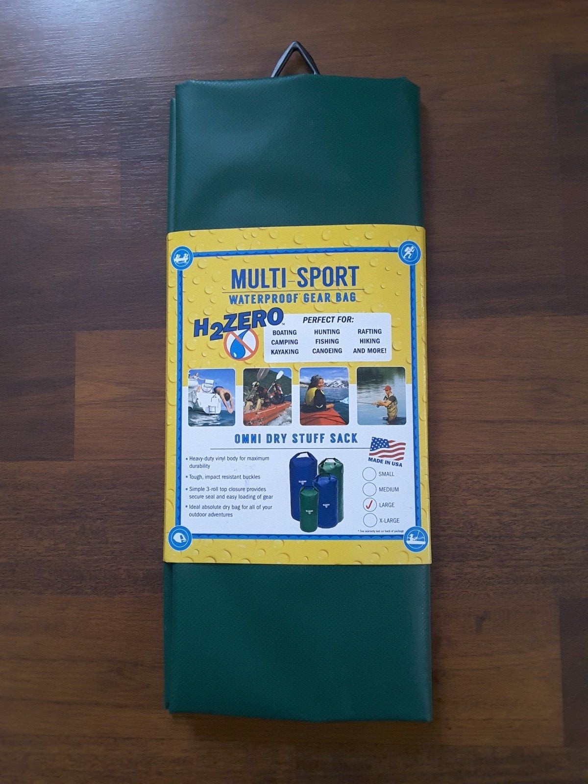 Seattle Sports H2Zero Omni Dry Stuff Sack Bag, Large (40L), Green | eBay