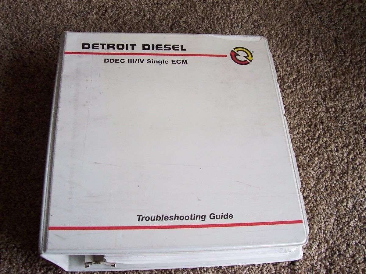 1994 Detroit Diesel 6V92 8V92 12V92 16C92 DDECIII Troubleshooting ...