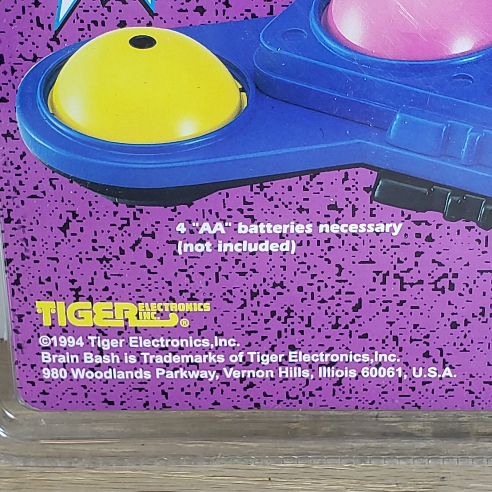 Brain Bash Voice Command Memory Game Tiger Electronics 1994 for sale ...