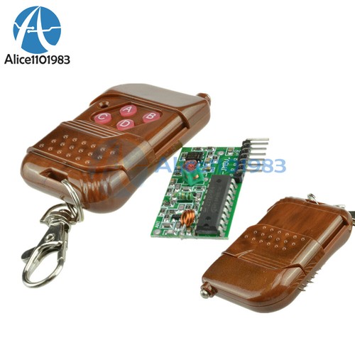 5PCS 315MHZ 2262/2272 IC 4CH Key Wireless Remote Control Receiver ...