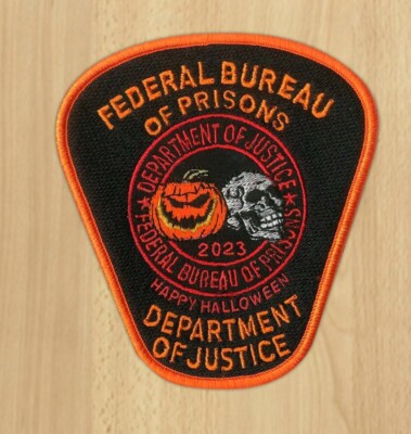 DOJ FBOP Federal Bureau of Prisons Corrections Police 2023 Halloween ...