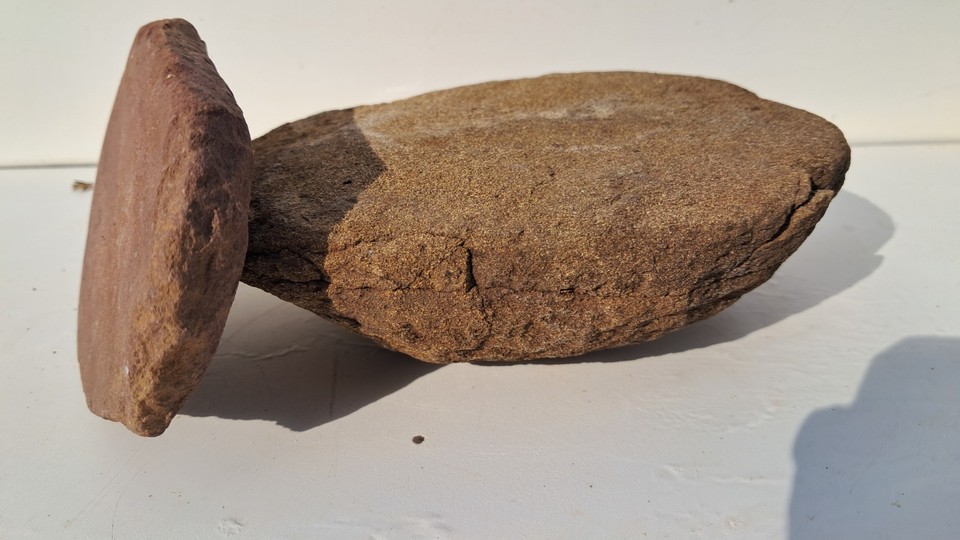 Old Archaic Aboriginal Millstone and topgrinder | eBay Australia
