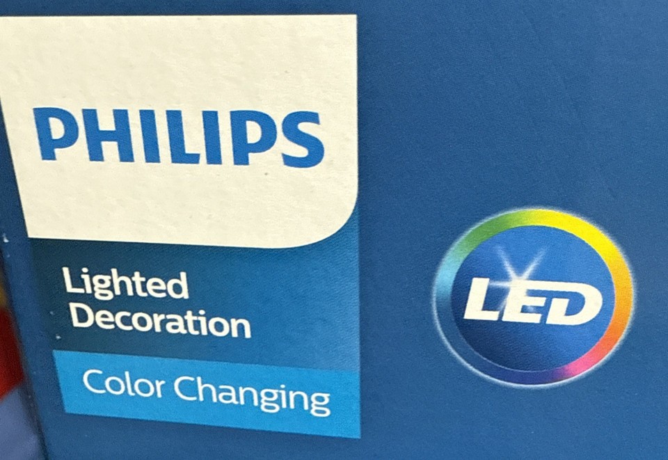 Philips Usb Powered Lighted Decoration Color Changing Shark With Santa ...