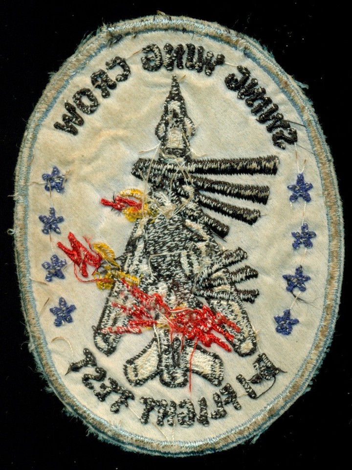 USAF B-1 Bomber Flight Test Edwards Swing Wing Crow Patch N-13 | eBay