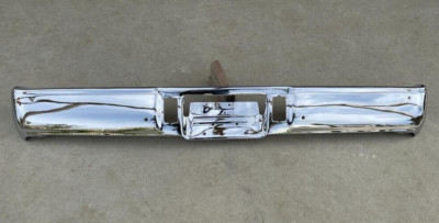 1966-1967 S Dodge Coronet Wagon Triple Plated Chrome Rear Back Bumper ...