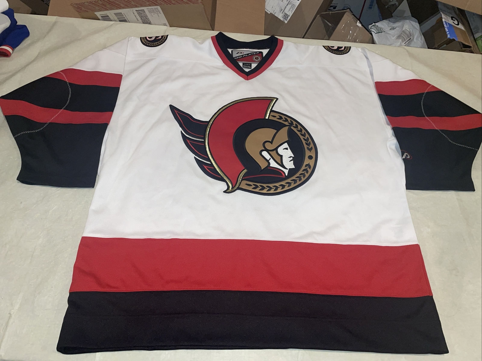 Nwot Ottawa Senators Jersey Mens Xl White Pro Player Clean Vintage 90S ...