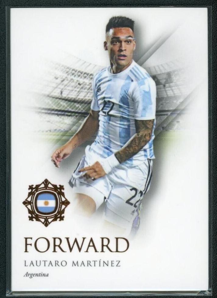 2022-23 Futera Unique World Football - Forwards Lautaro Martinez #076 ...