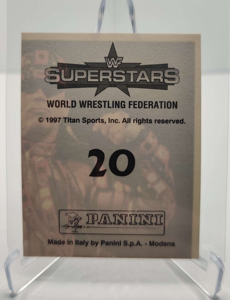 1997 Panini WWF Superstars Album Stickers #20 Shawn Michaels wrestling ...