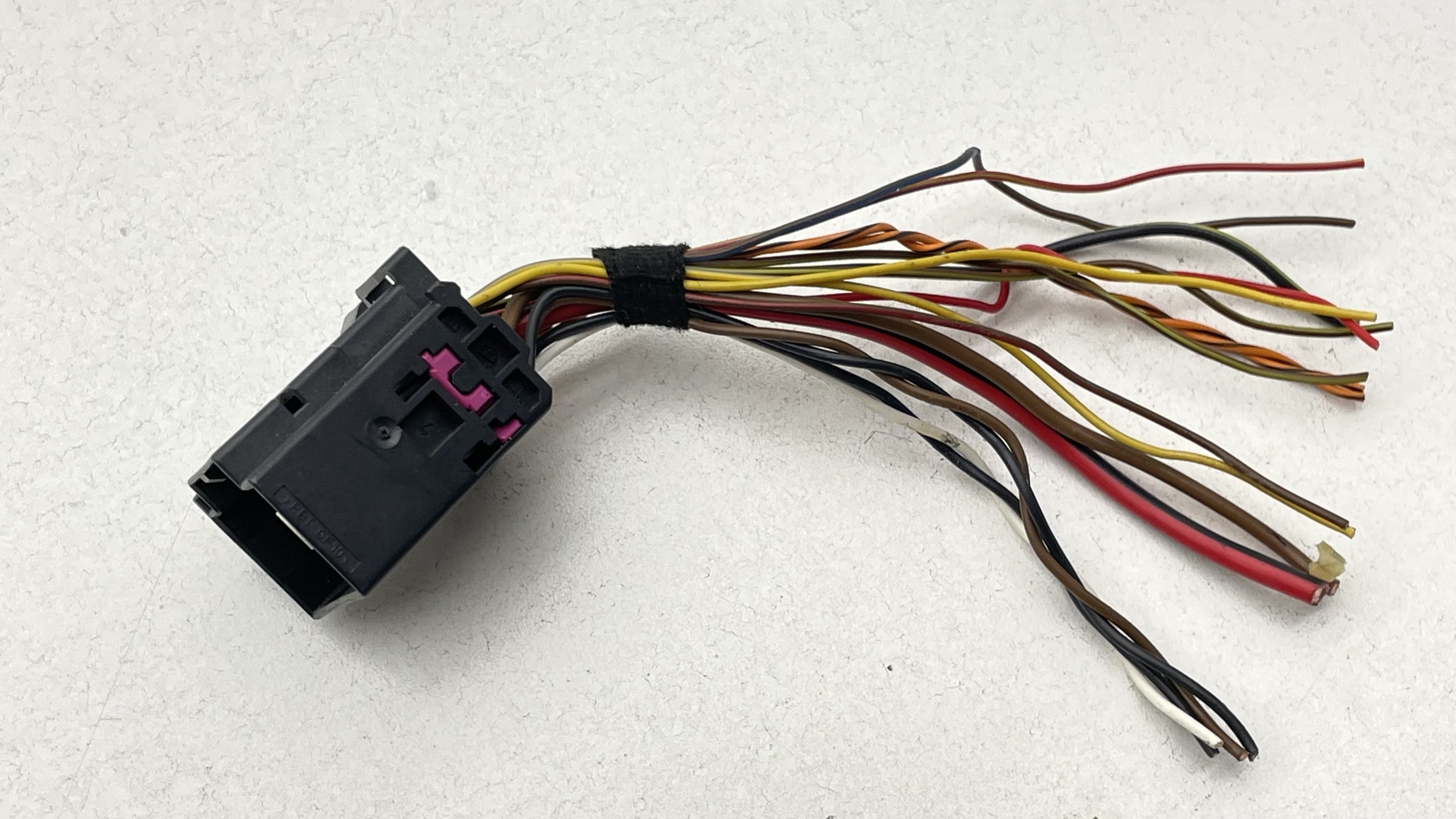 VW Audi Porsche Wiring Harness Plug Connector 17 Wire Pigtail OEM ...