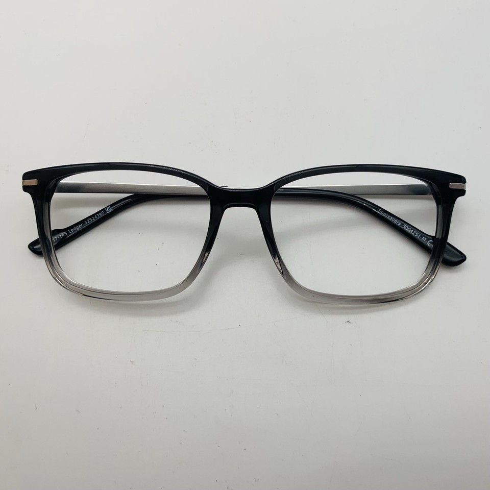 SPECSAVERS eyeglasses GREY FADE SQUARE glasses frame MOD: LEDGER ...