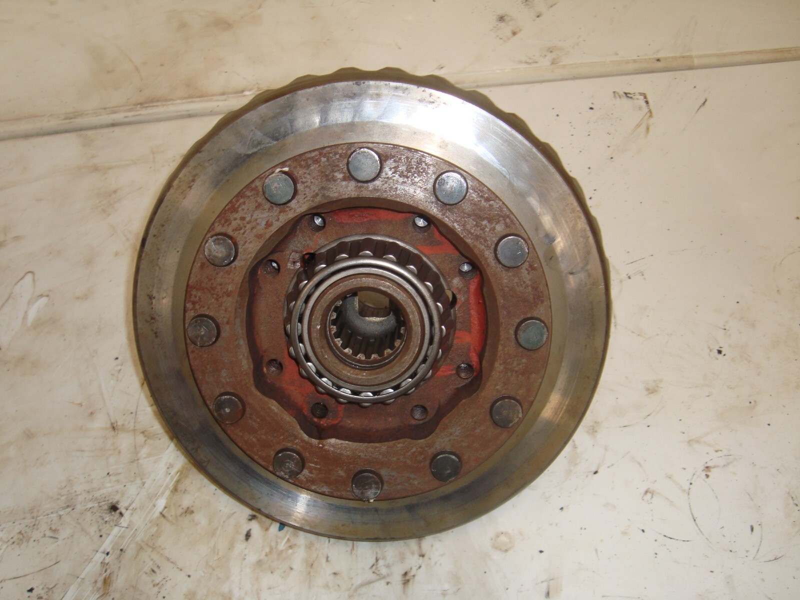 Fordson Major Tractor Rearend Differential Ring Gear Assembly | eBay