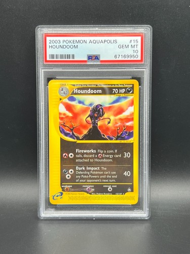 Houndoom 015/147 Aquapolis Regular for sale online | eBay