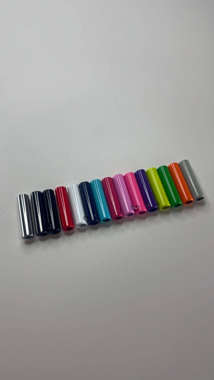 Colorful Cylinder Metal Aglets Screw On Aglet Lace Tips Aglet Ships ...
