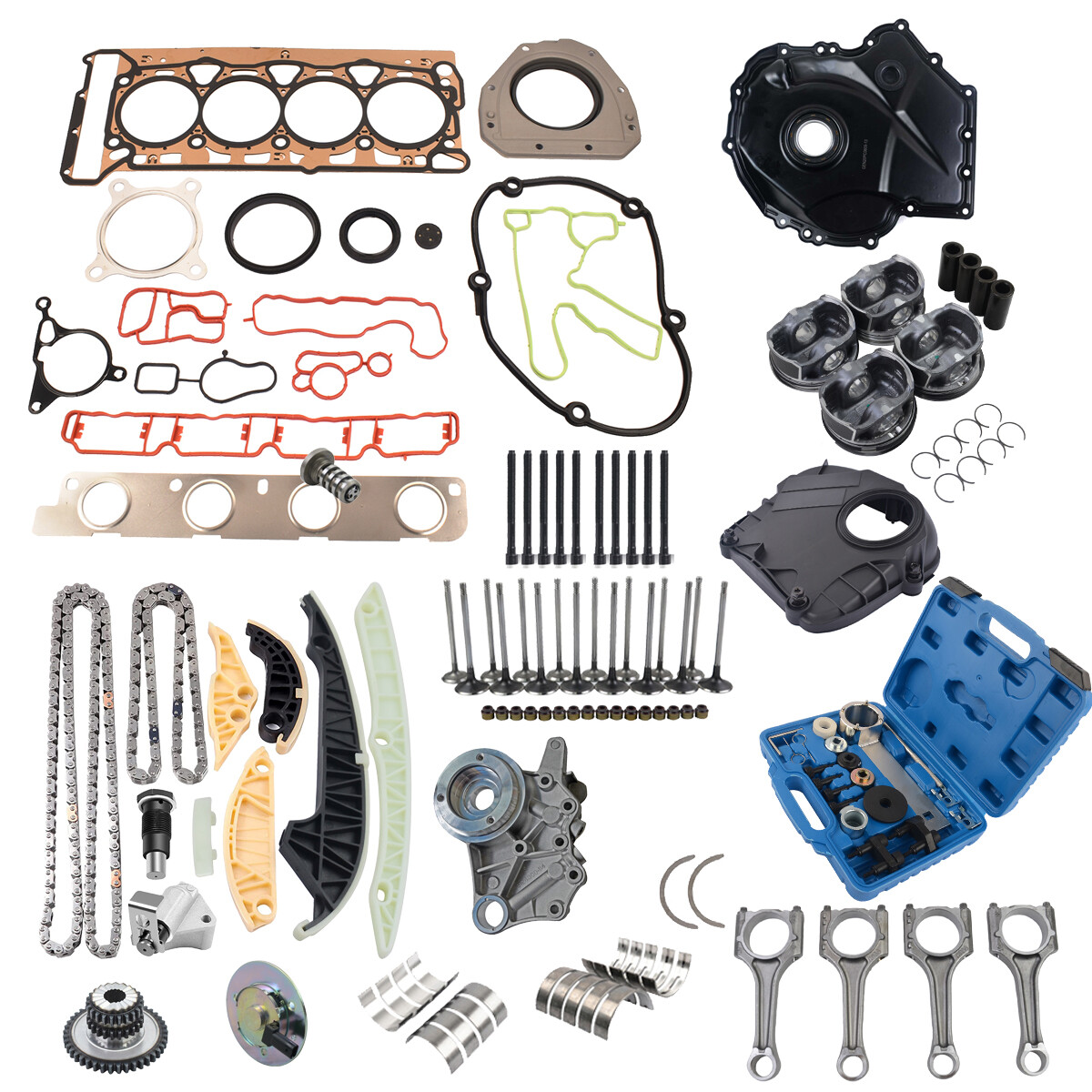 For 2.0T Audi A4 A5 Q5 A6 TT CAEB CAED CDNB CDNCC EA888 Gen2 Engine ...