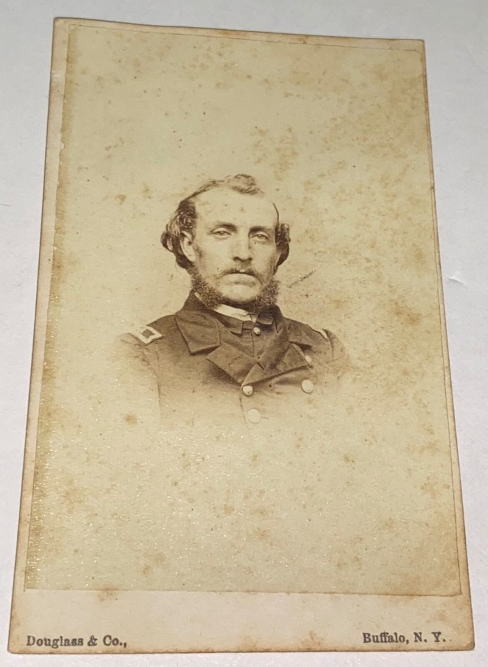 Rare Antique American Civil War Union Army Naval Officer Buffalo NY CDV ...