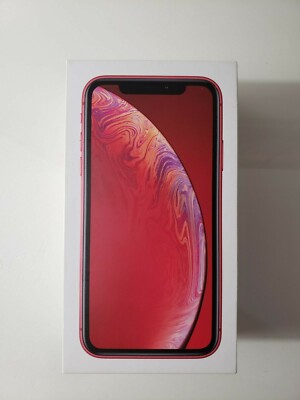 Empty Box iPhone XR 64GB Red | eBay