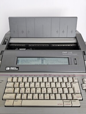 Smith Corona Typewriter PWP 145 Personal Word Processor IQ Quiet ...