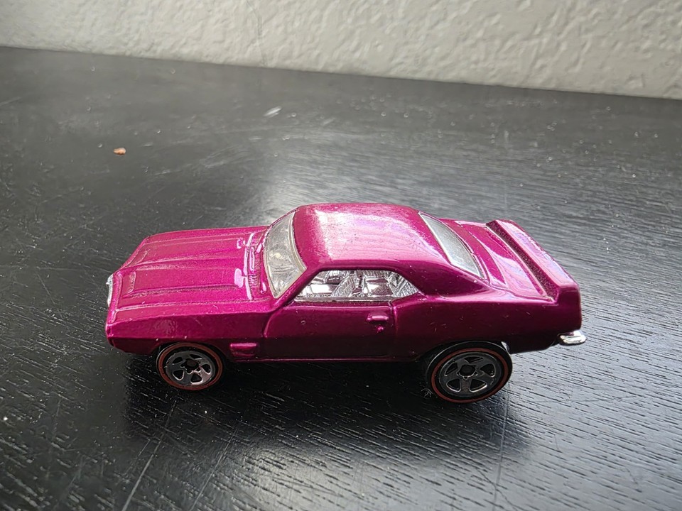 Redline 1969 Pink Firebird Magenta Hot Wheels Redline Original Paint ...