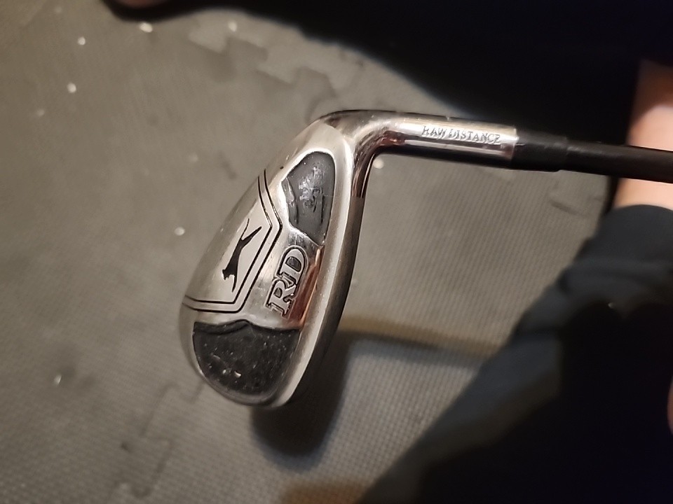 Slazenger Raw Distance Iron 8 Pc Set RH 3-9 & P Aldila RD Regular Flex ...