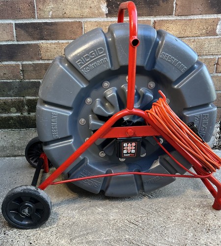 RIDGID SEESNAKE COLOR SEWER CAMERA 200’ FEET 512 HZ SONDE, COUNT PLUS ...