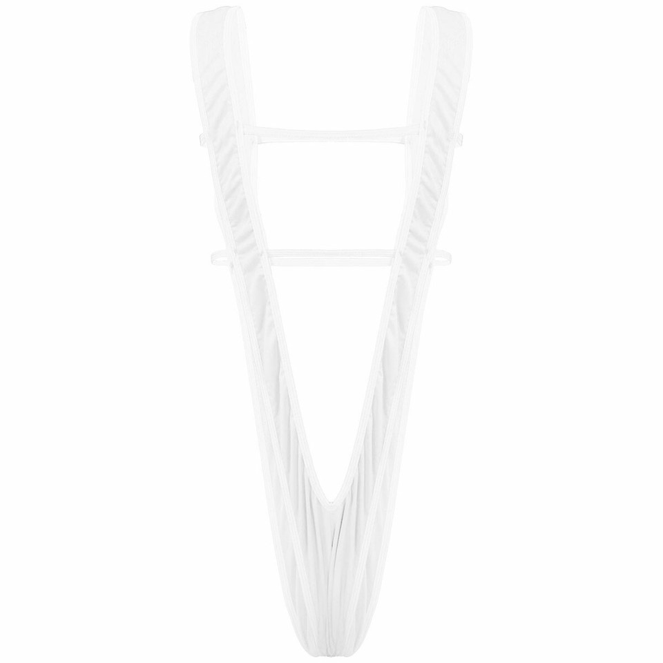 Sexy Women Sling Shot Monokini Micro Bikini Thong Beachwear Swimwear ...