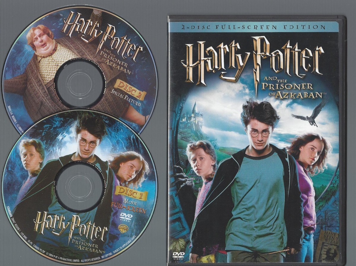 Harry Potter And The Prisoner Of Azkaban (DVD, 2004, 2-Disc