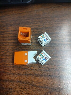 Panduit Mini-Com TX6 Jack Module CJ688TGOR | eBay