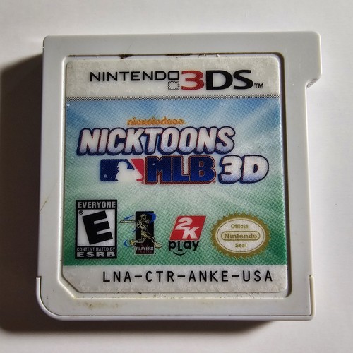 Nicktoons MLB 3D (Nintendo 3DS) Cartridge Only / Tested | eBay