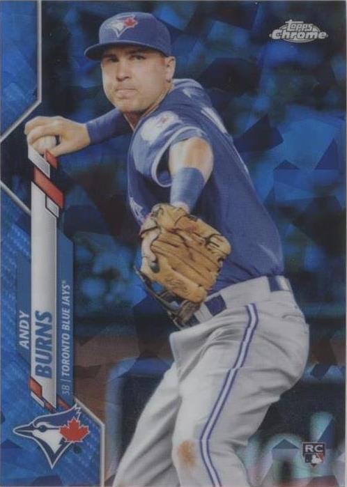2020 Topps Chrome Update Series Sapphire Edition - Andy Burns #U-177 ...