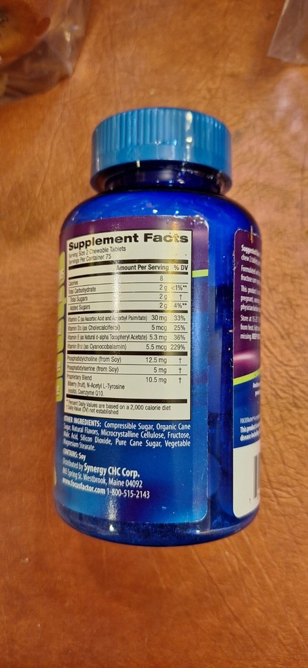 FOCUSfactor Kids w/Choline+Phosphatidylserine Healthy Brain 150 ...
