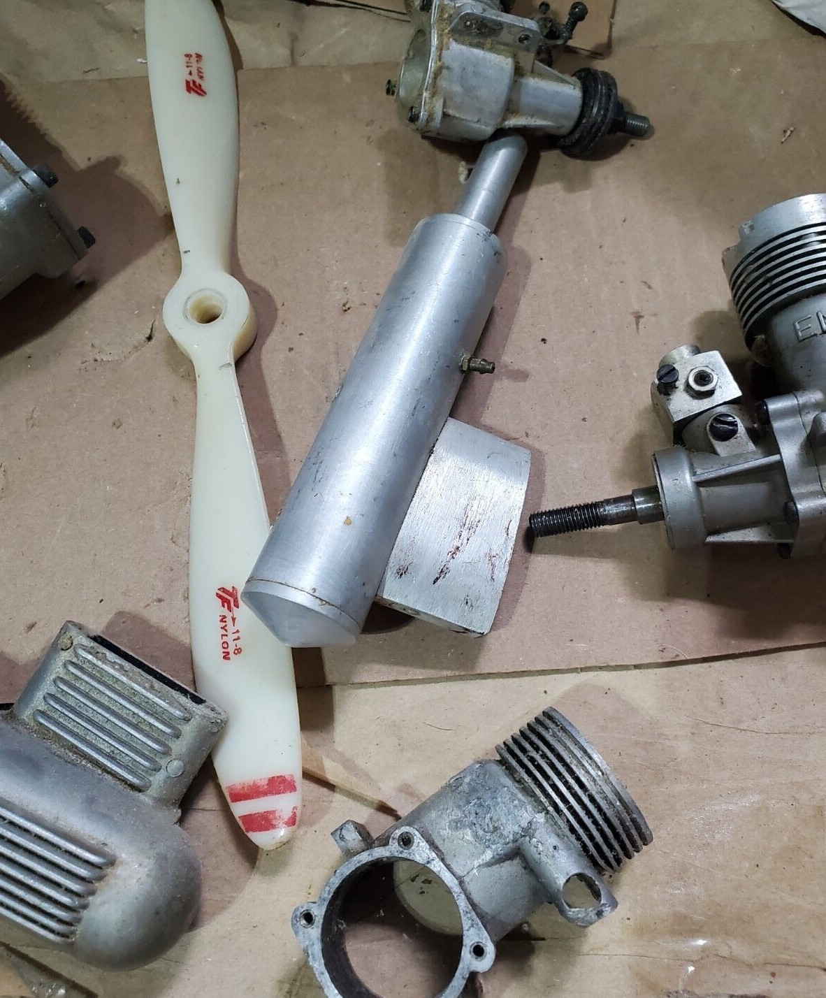 RC radio control airplane parts-bundle used motor/engine parts | eBay