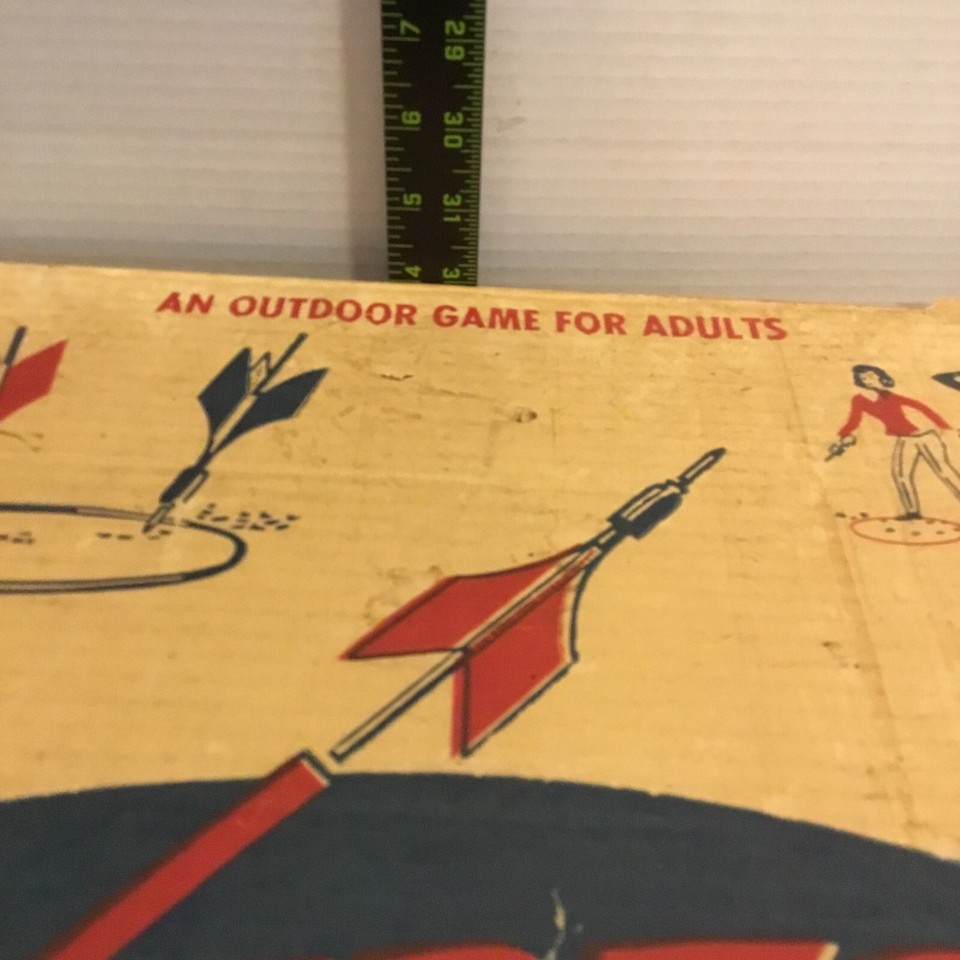 VTG Jarts Lawn Game BOX ONLY-NO PARTS-EMPTY-Free Shipping | eBay
