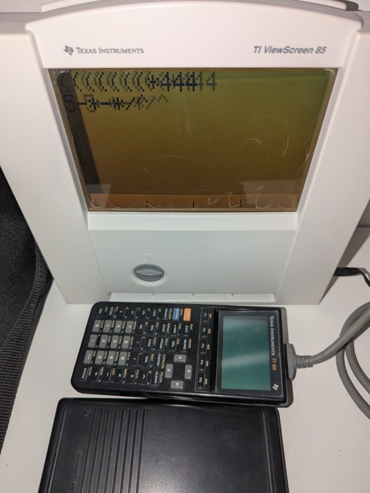 Texas Instruments TI-85 Graphing Calculator with View Screen - Tested ...