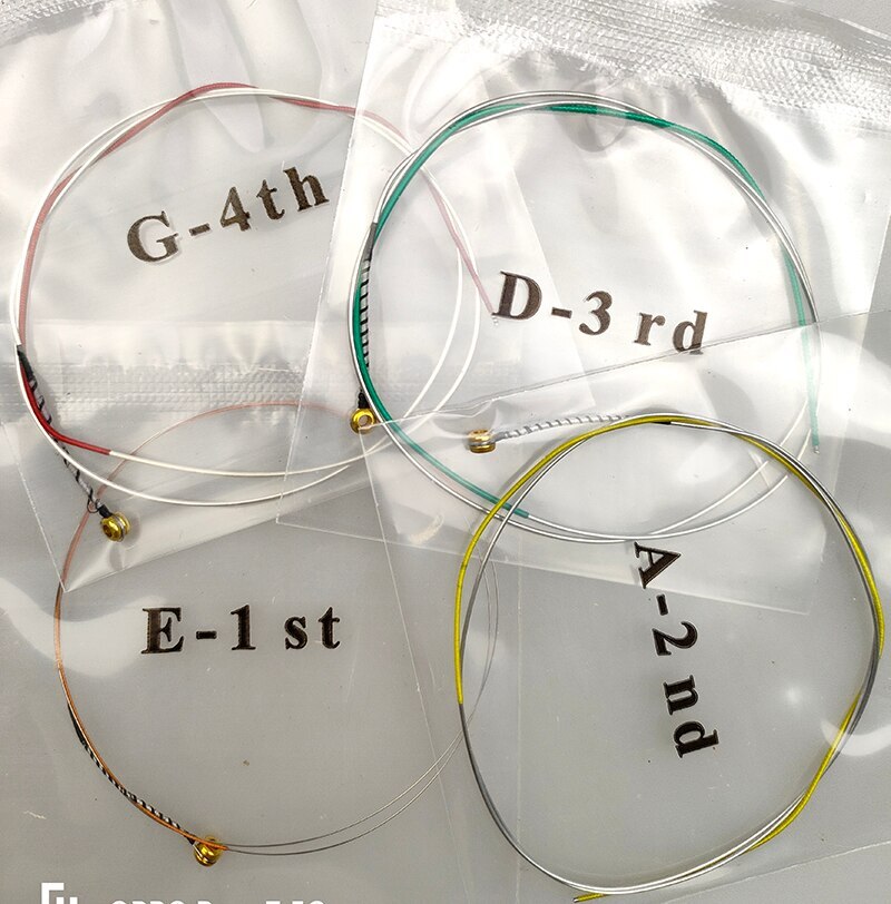 1 Set/5 Sets 3/4-4/4 Professional Violin E A D G Strings Nylon Violin ...