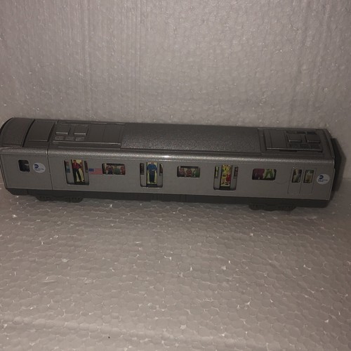 Daron New York City MTA Subway Car Diecast Pullback Toy Train w/ Lights ...