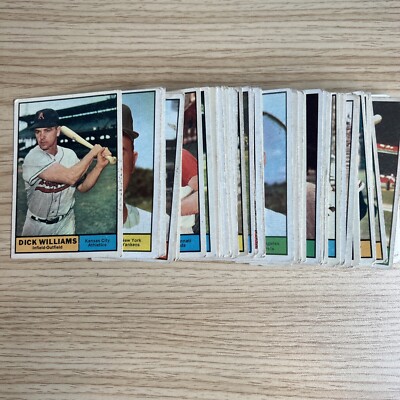 1961 Topps Baseball Commons Lot of (69) cards | eBay