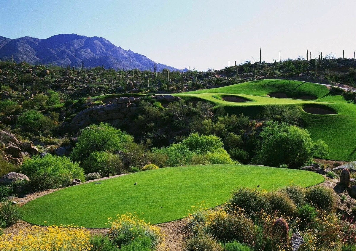 Mountain Golf Course Wallpaper
