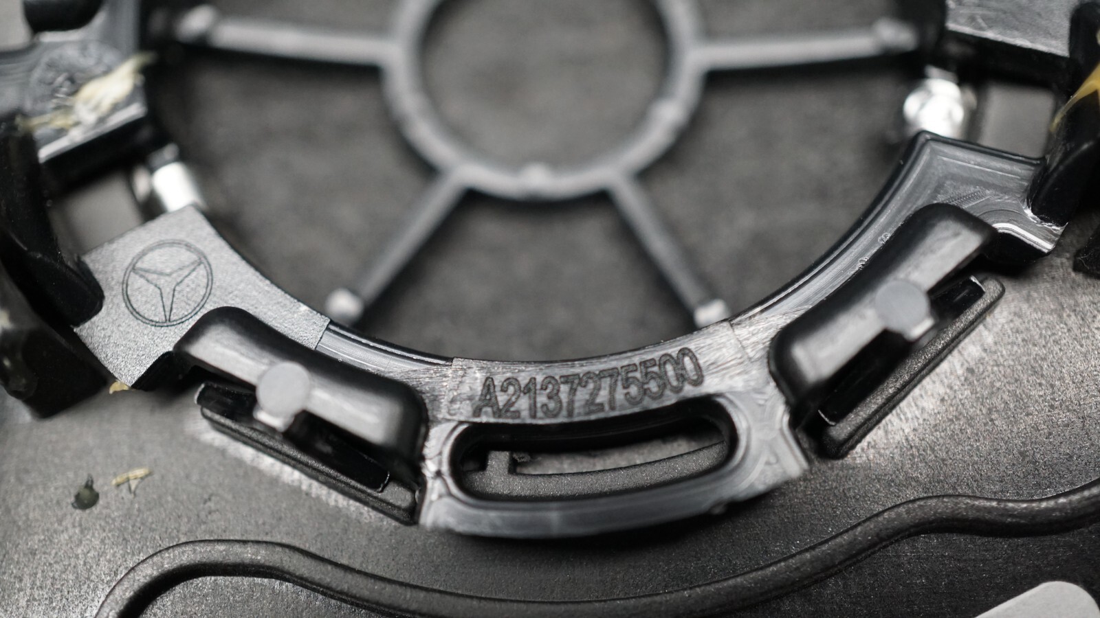 OEM MERCEDES BENZ E W238 C238 COUPE RIGHT DOOR TRIM AMBIENT BLACK WOOD ...