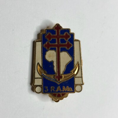 Original Badge French 3rd Regiment Of Marines Artillery Colonial | eBay