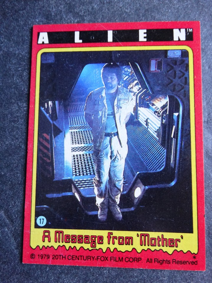 1979 Topps Alien Movie Trading Card Complete Your Set You U Pick 1-84 ...