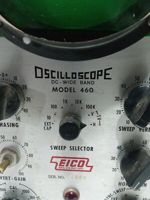 Oscilloscope Model 460 Powers On ! | eBay