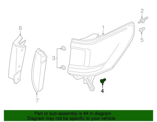 OEM NEW Ford 2015-2020 Expedition F-150 F-250 SD Tail Lamp Grommet ...